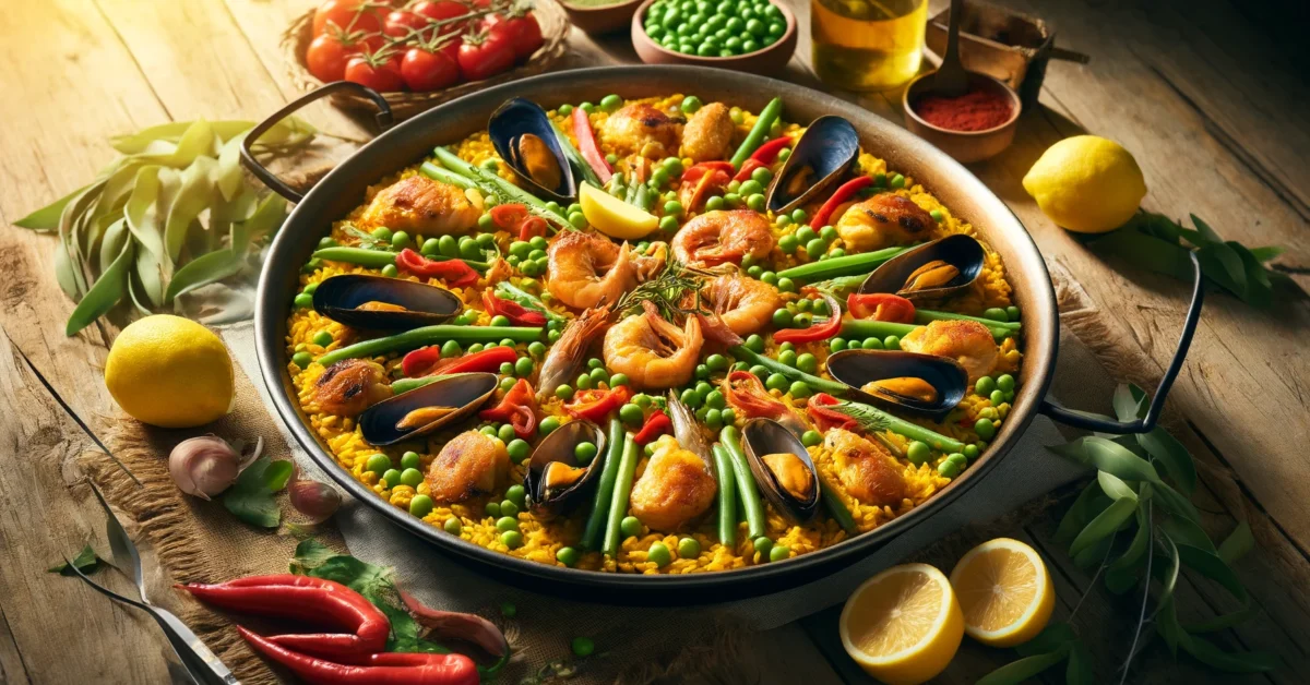 Ricetta tradizionale della paella: ingredienti e procedimento