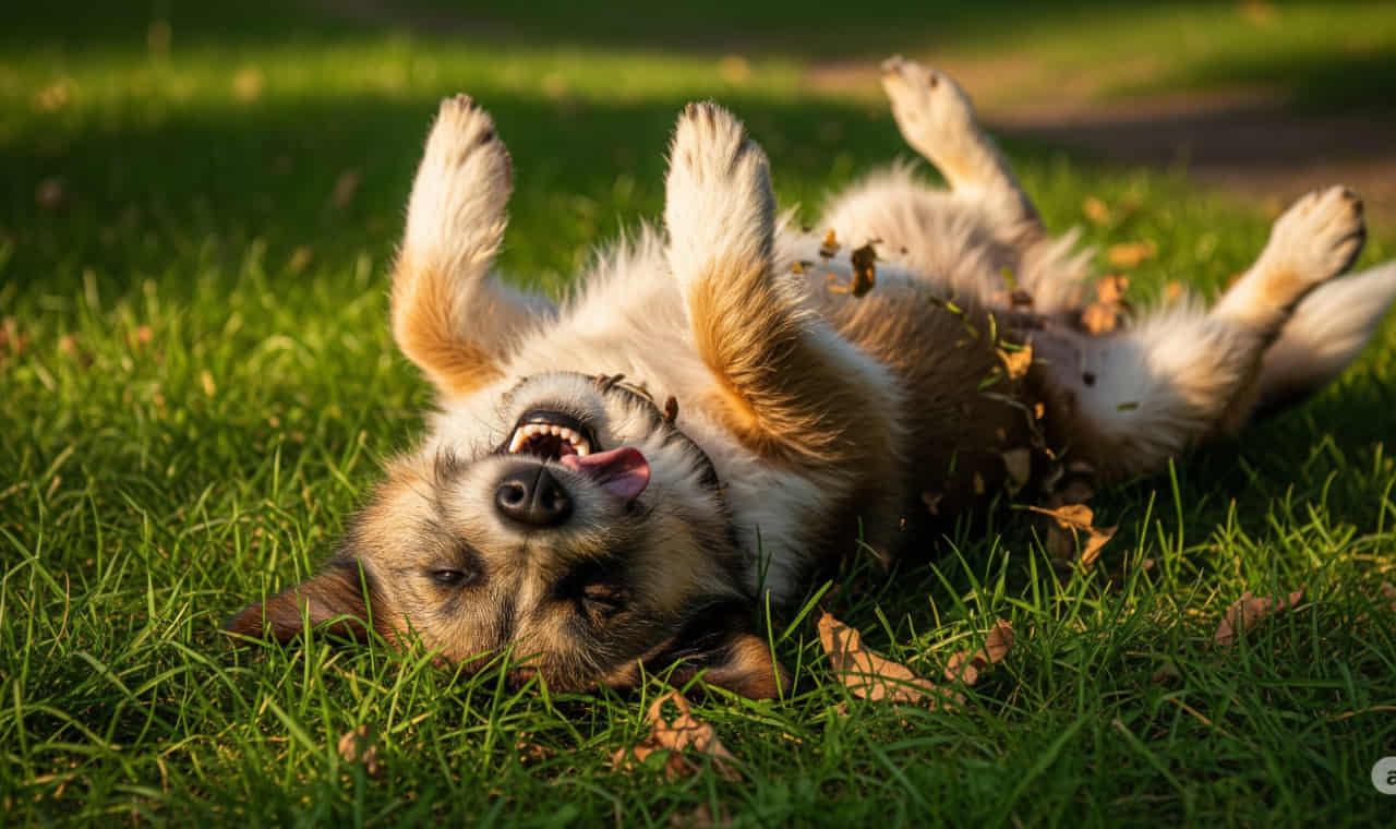 Cani che si rotolano nella cacca: perché lo fanno?